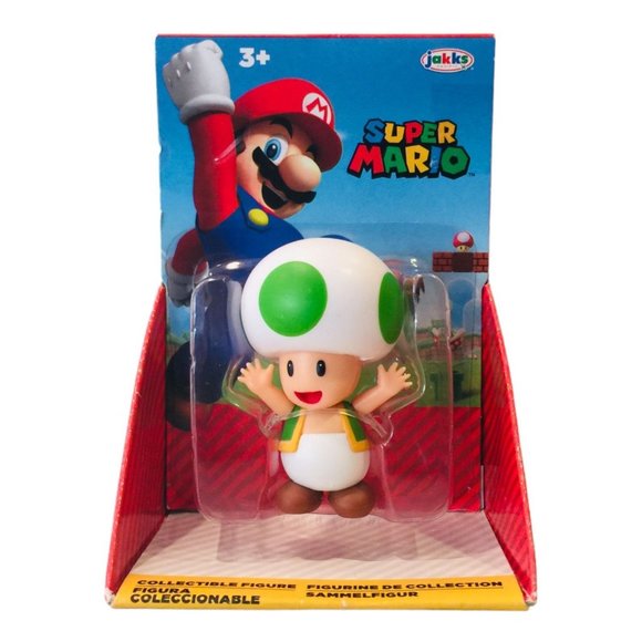 Nintendo | Toys | Nintendo Super Mario Green Toad Mushroom Mini ...